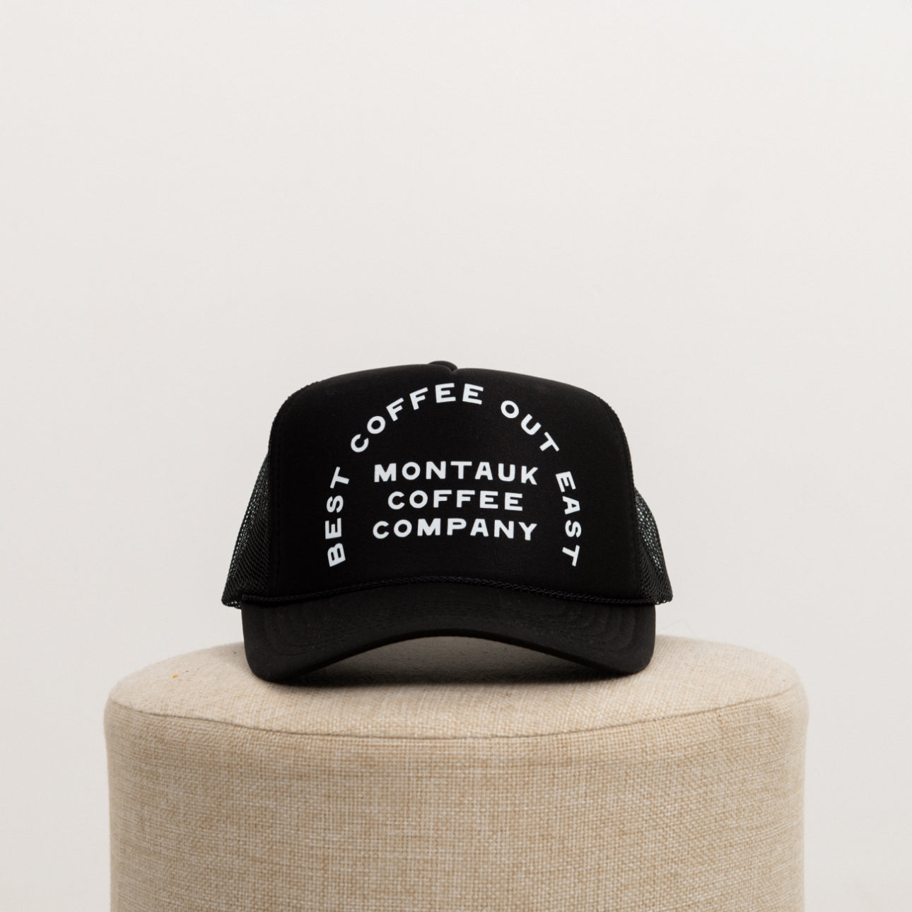 Best Coffee Out East Trucker in Black/ White – Left Hand Coffee